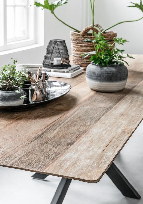 DTP Home Timeless dining table Curves 210 cm